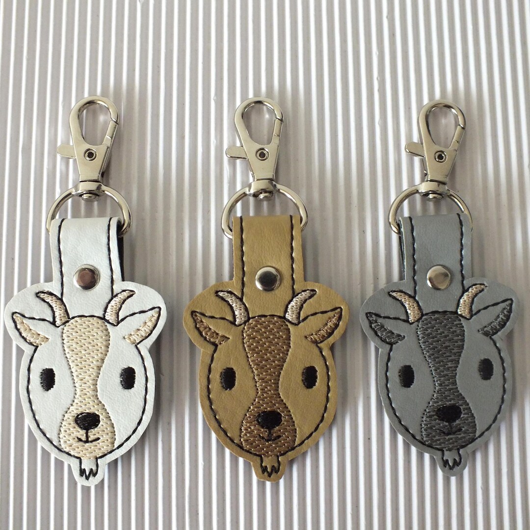 Goat Keychain - Goat Bag Charm - Etsy
