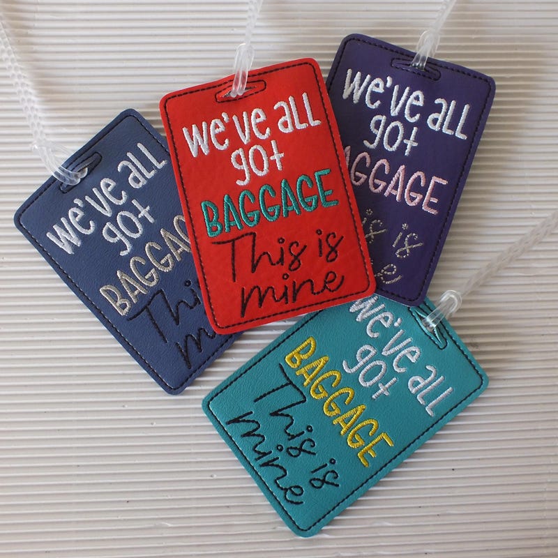 Funny Luggage Tags - Etsy