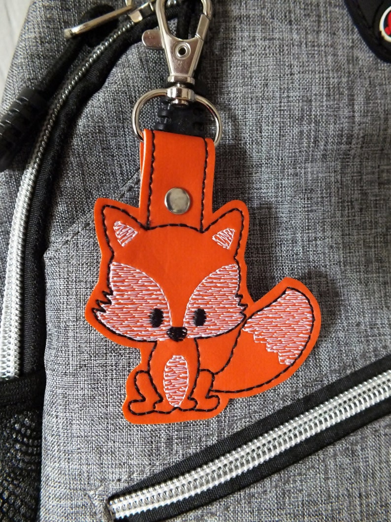 Fox Keychain Fox Key Fob - Etsy