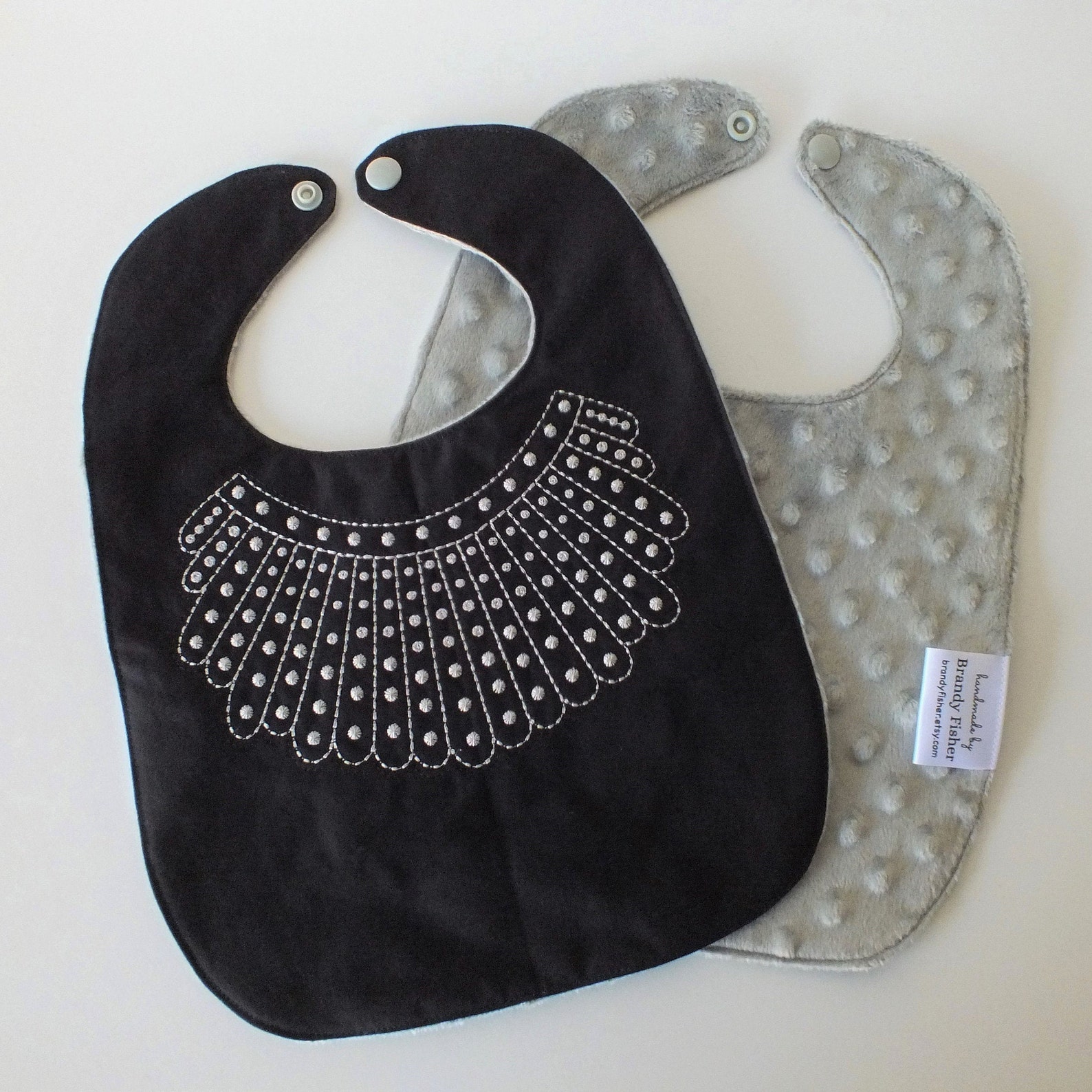 RBG Dissent Collar Baby Bib - Etsy