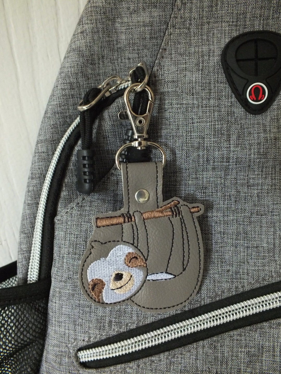 Sloth Keychain Sloth Key Chain - Etsy
