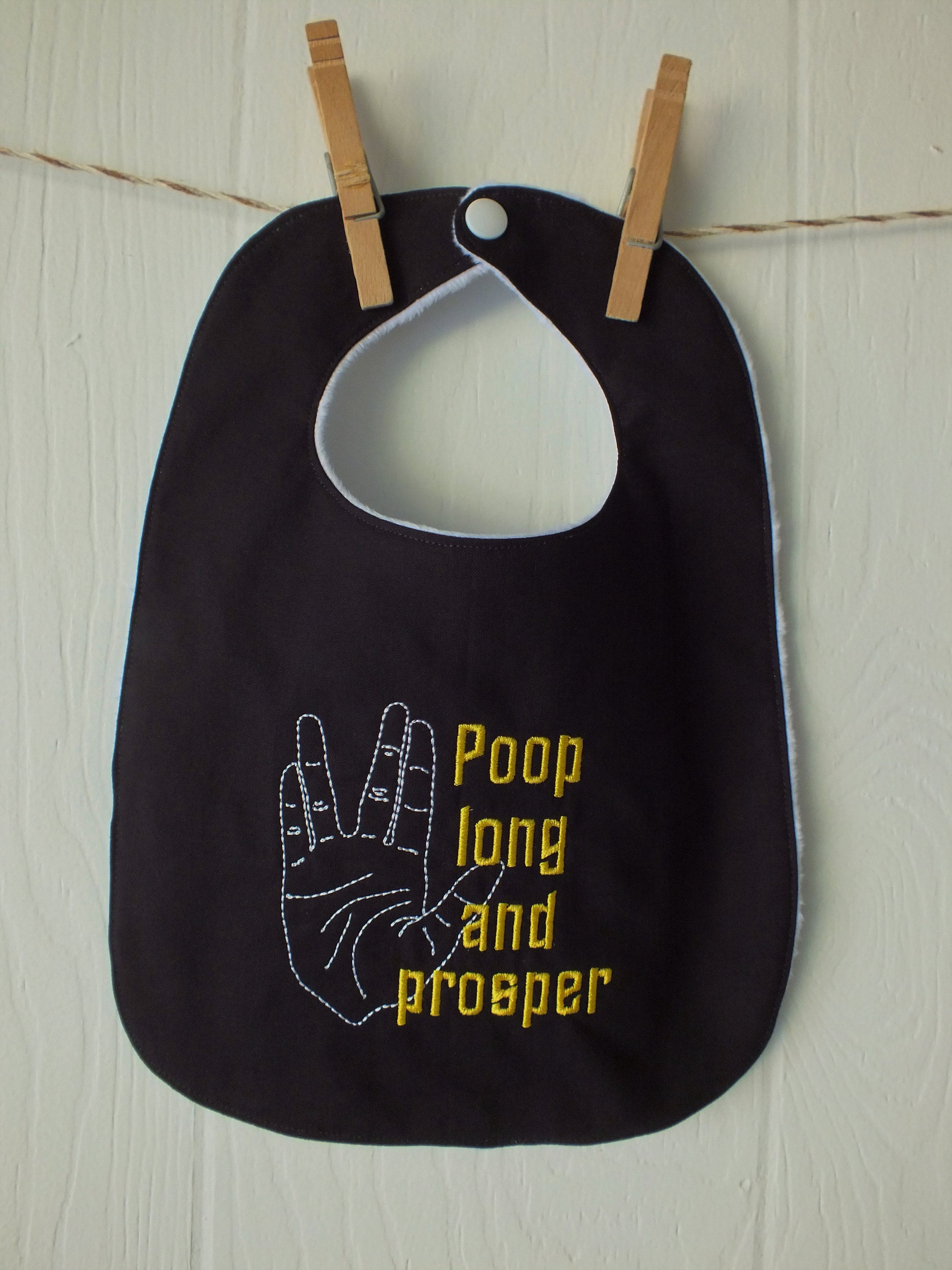 Star Trek Baby Bib - Etsy