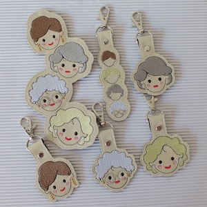 Golden Girls Bookmark - Embroidered Bookmark - Etsy