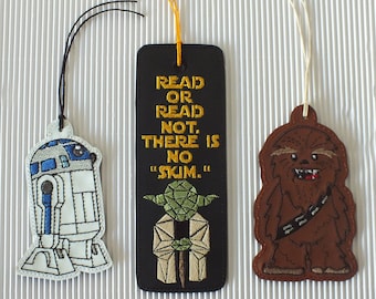 Metal Bookmarks Inspired by Star Wars Choose Your Bookmark Designs ...