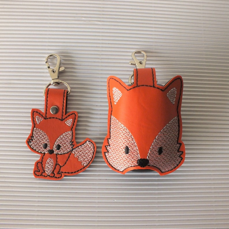Fox Keychain Fox Key Fob - Etsy