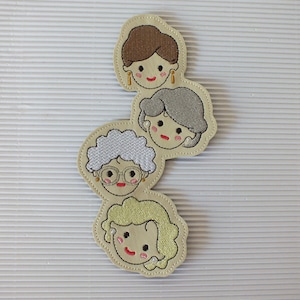 Golden Girls Bookmark - Embroidered Bookmark - Etsy