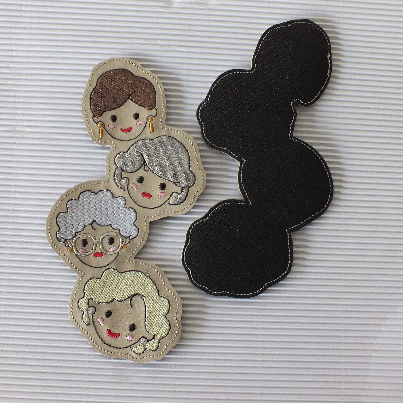 Golden Girls Bookmark Embroidered Bookmark - Etsy