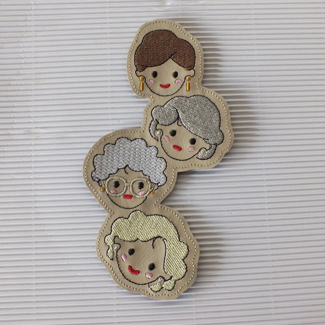 Golden Girls Bookmark Embroidered Bookmark - Etsy