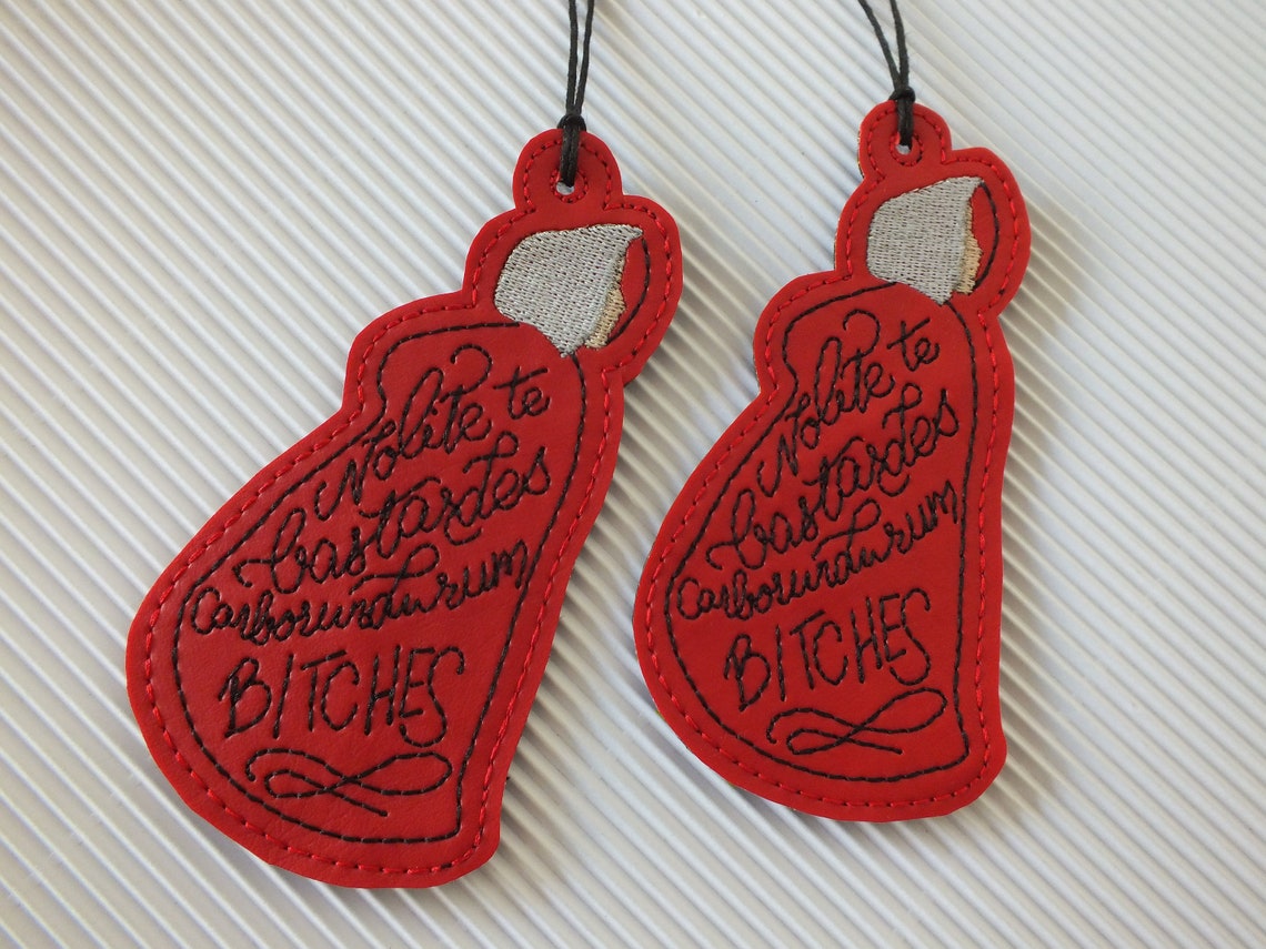 Handmaid's Tale Bookmark Embroidered Bookmark - Etsy