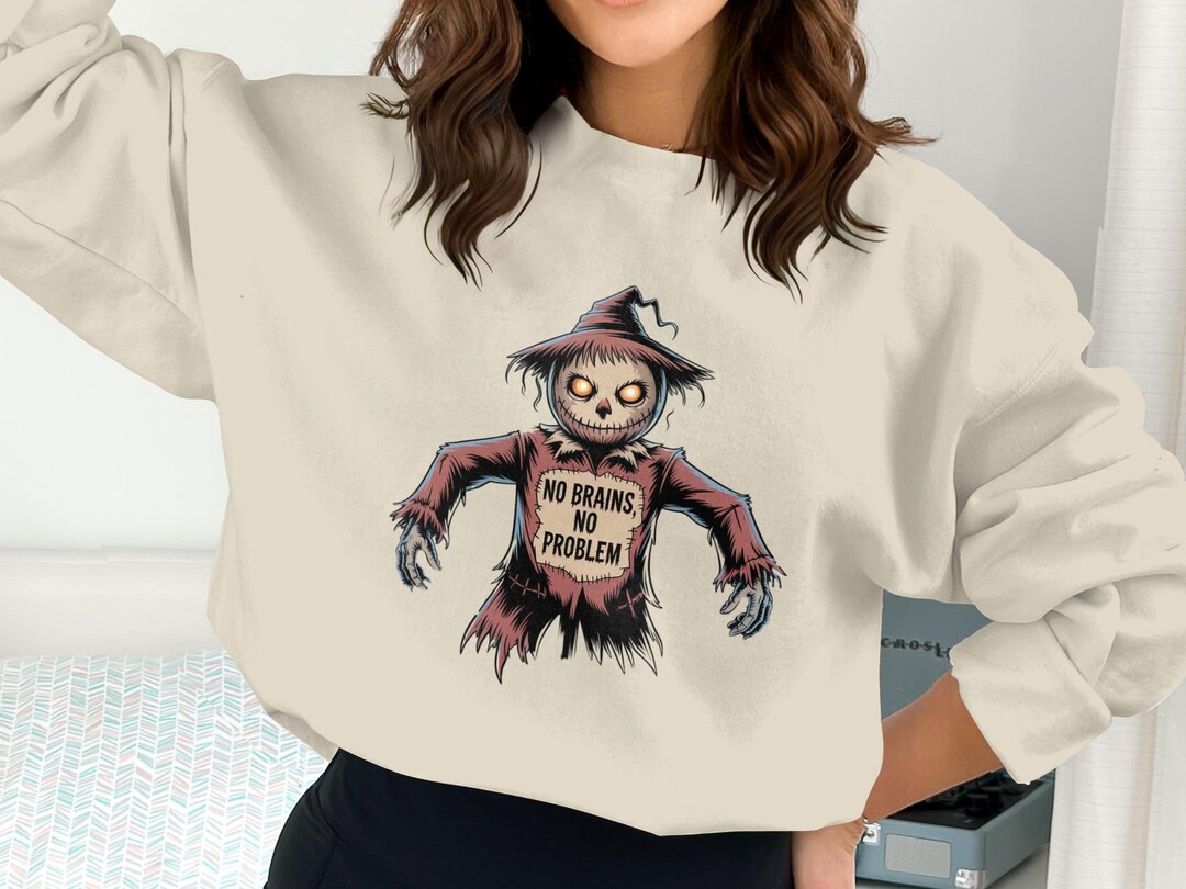 Creepy Scarecrow PNG, Digital Download, Halloween Scarecrow Clipart, No ...