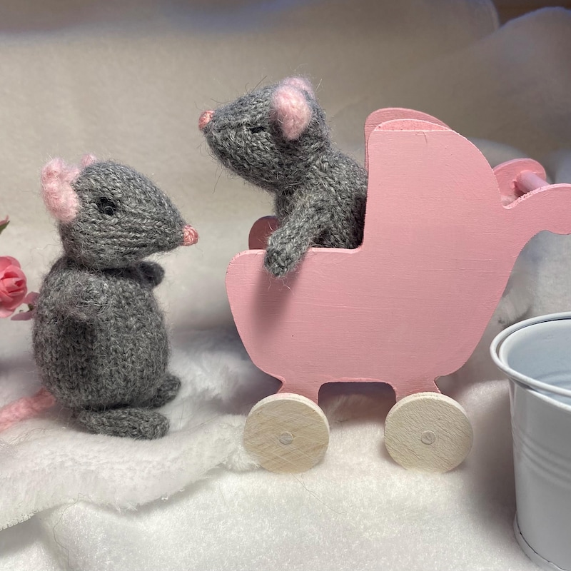 Woolen Mice - Etsy