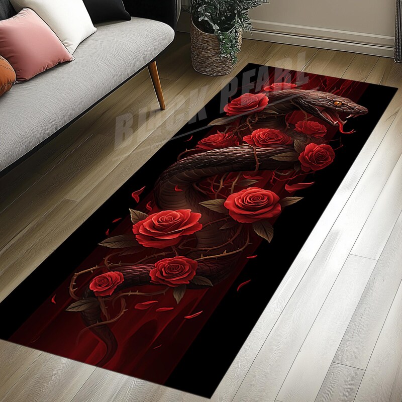 Snake Runner Rug - Etsy