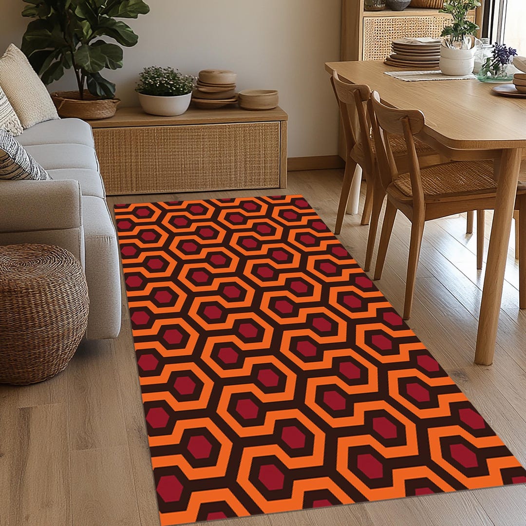 The Shining Runner Rug: Honeycomb Overlook Hotel Carpet - Etsy