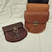 Large Rustic Leather Pouch - Etsy