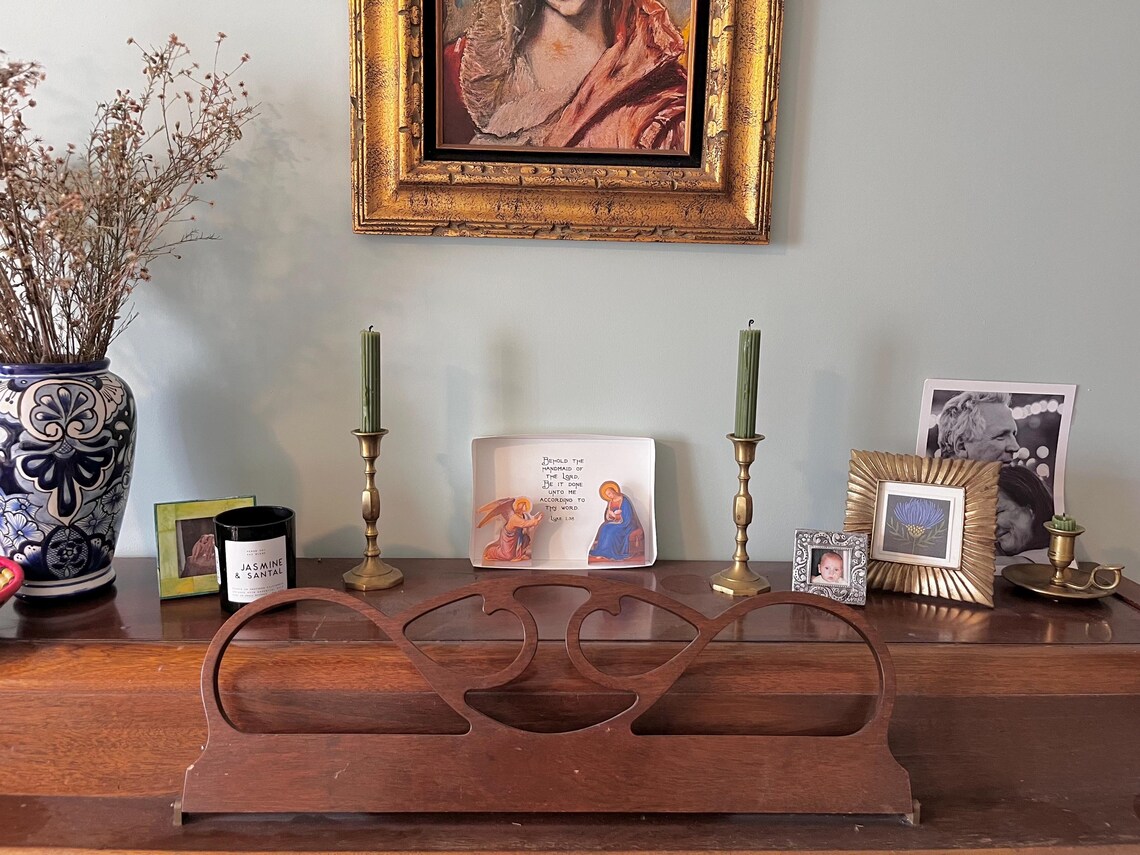 Annunciation Diorama Craft Printable - Annunciation, Catholic Craft ...