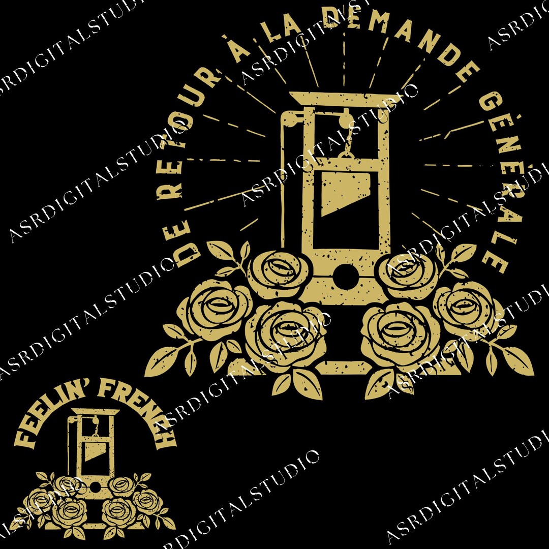 French Revolution Guillotine PNG SVG, Cuts May Be Necessary Digital ...