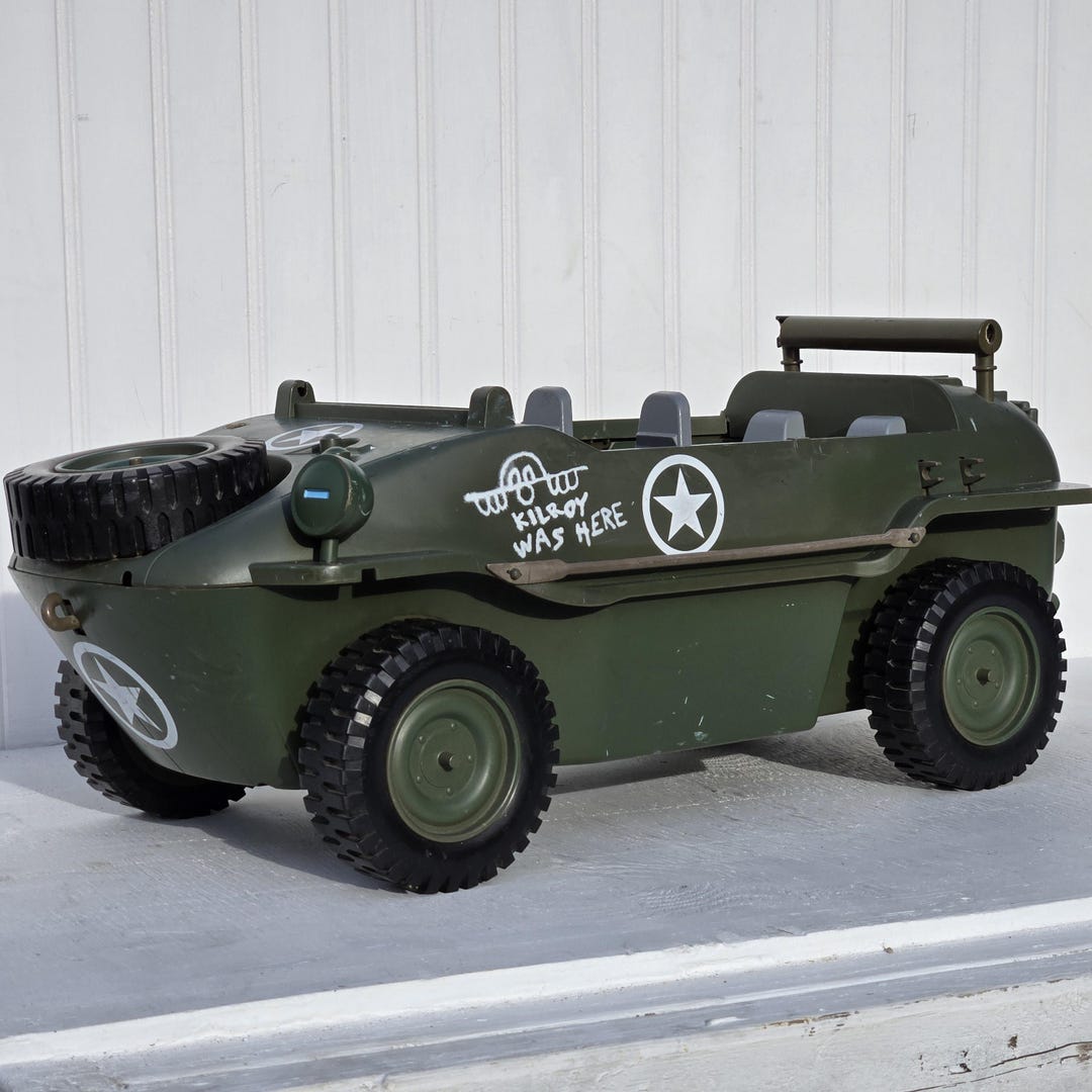 21st Century Toys - WW2 German, Fits 12" GI Joe Amphibious Car, Kilroy ...
