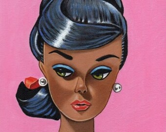 Barbie Doll Art - Etsy