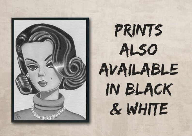 Barbie Art Original Oil Painting of Dark Hair Silkstone Barbie - Etsy UK