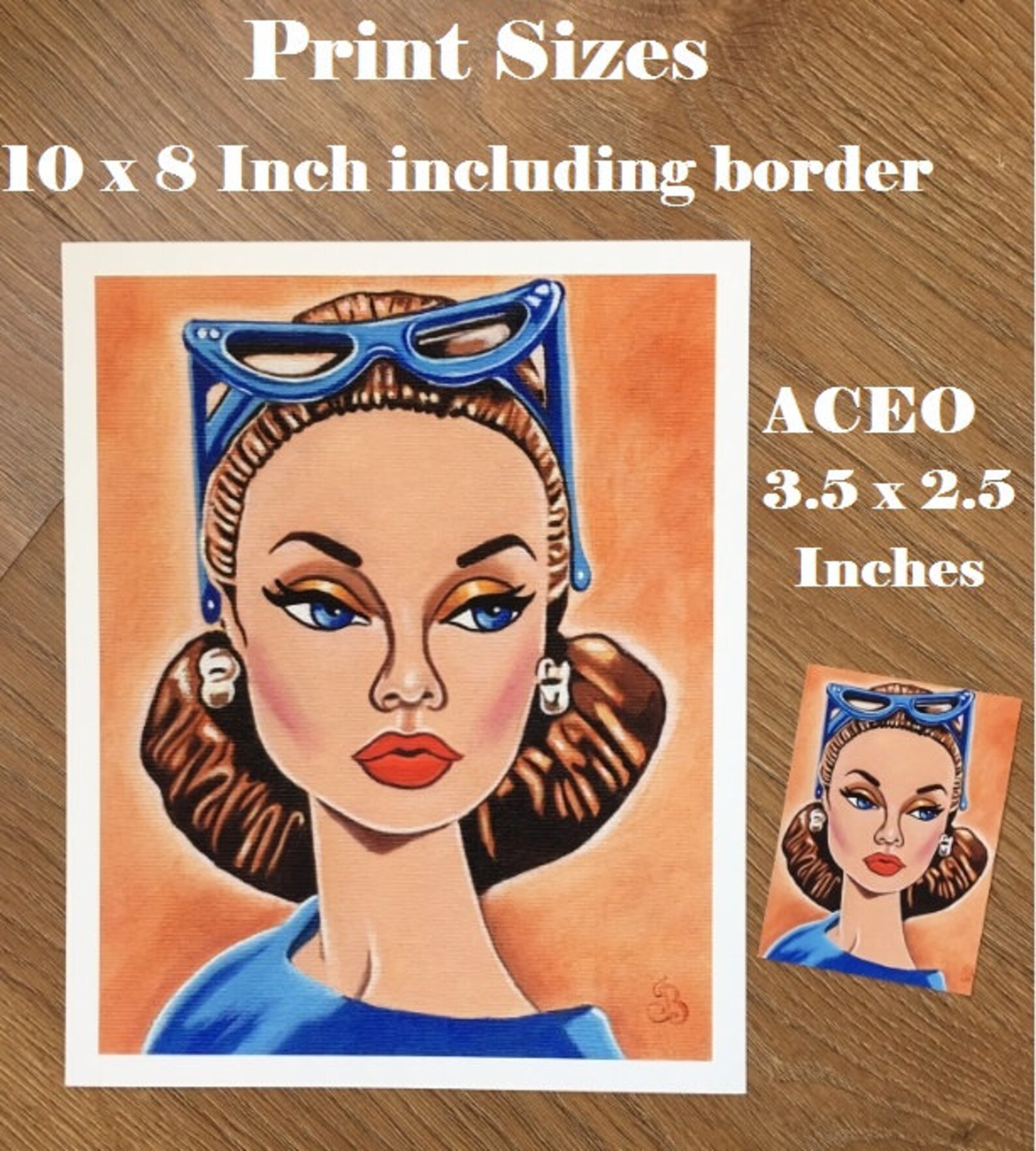 Barbie Art Original Oil Painting of Barbie Doll in Pink Hat | Etsy