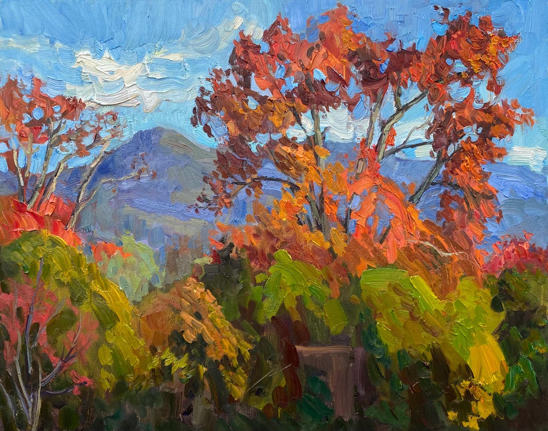 Plein Air Original, One of a Kind Fine Art Paintings in Oil Painted ...