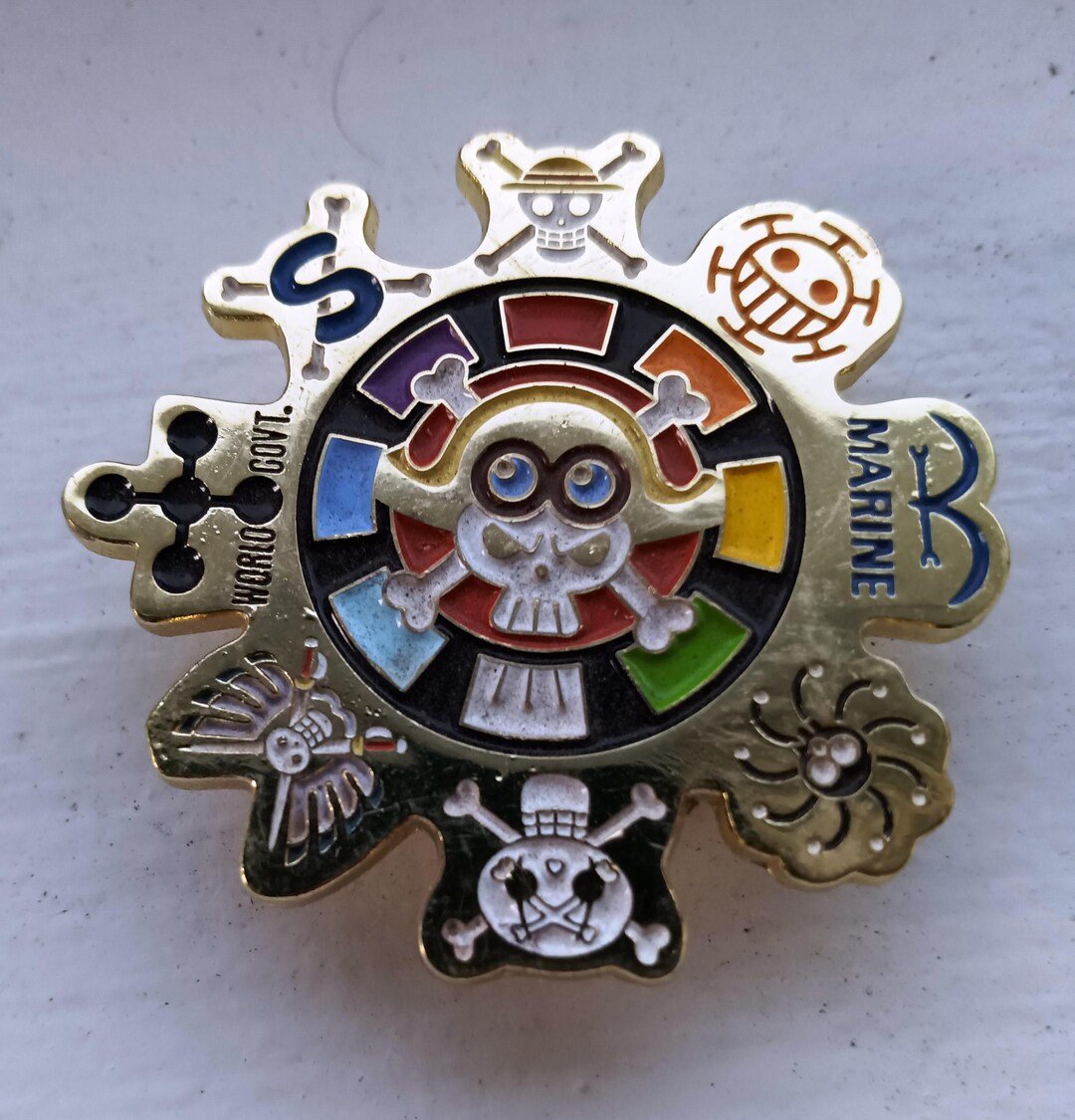 World Govt Symbol Pin - Pirate's World - Etsy