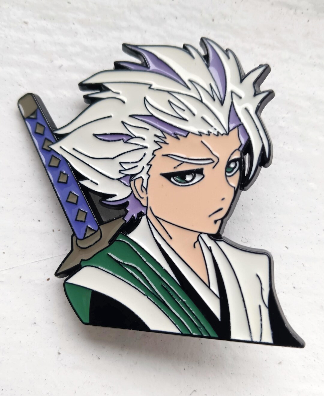 Samurai Superhero - Anime Lapel Pin - Etsy