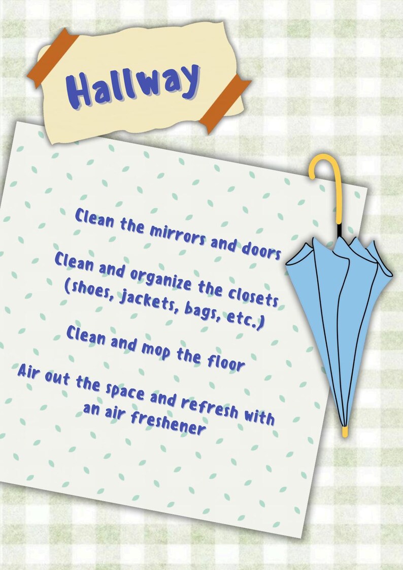 Ultimate Home Cleaning Checklist – Printable PDF | Room-by-room ...