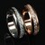Multi-stone Spinner Fidget Ring for Men&women,four-leap Clover Spinner ...