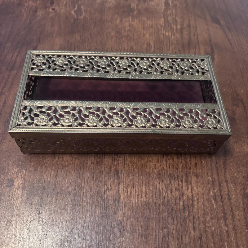 Filigree Tissue Box - Etsy