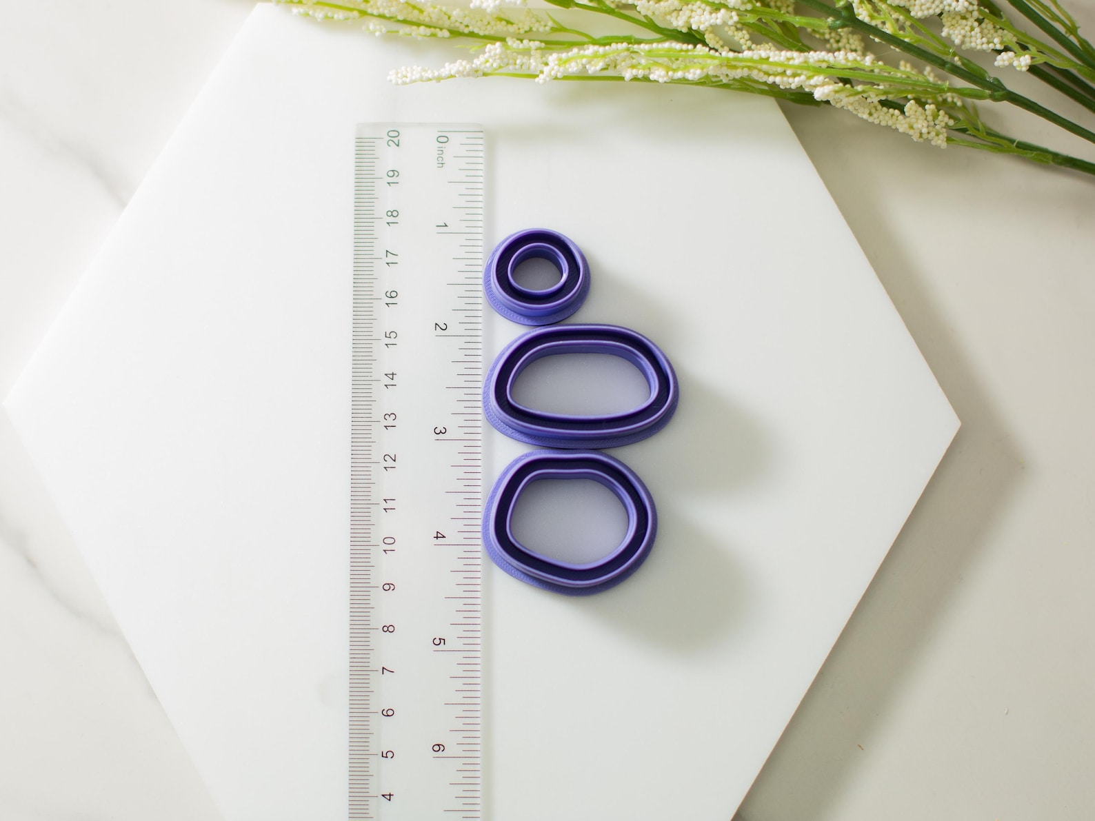 Organic Shape Polymer Clay Cutters | Boho Clay Cutter | Multiple Sizes ...
