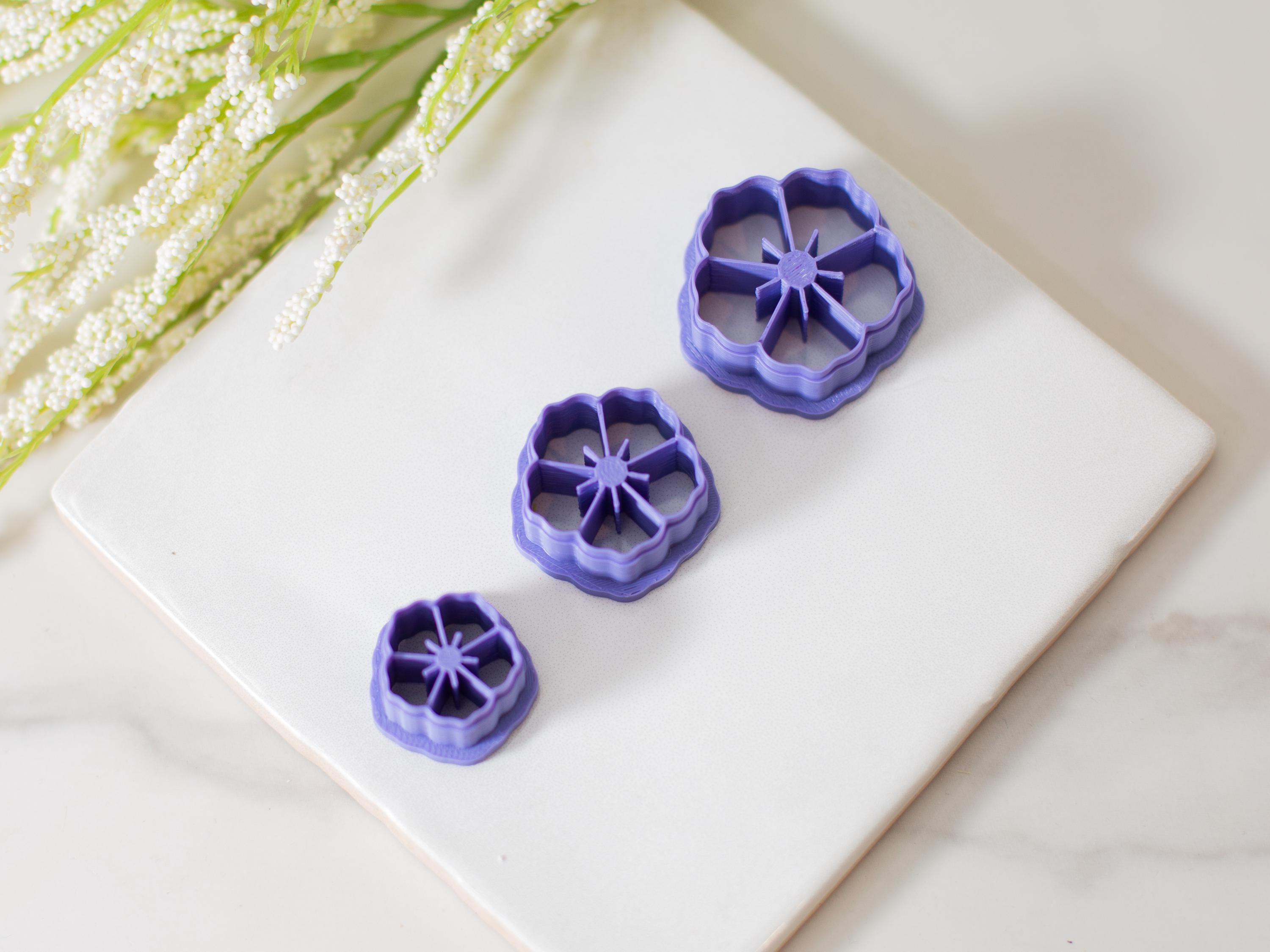 Hibiscus Flower Polymer Clay Cutter | Multiple Sizes | Flower Clay ...