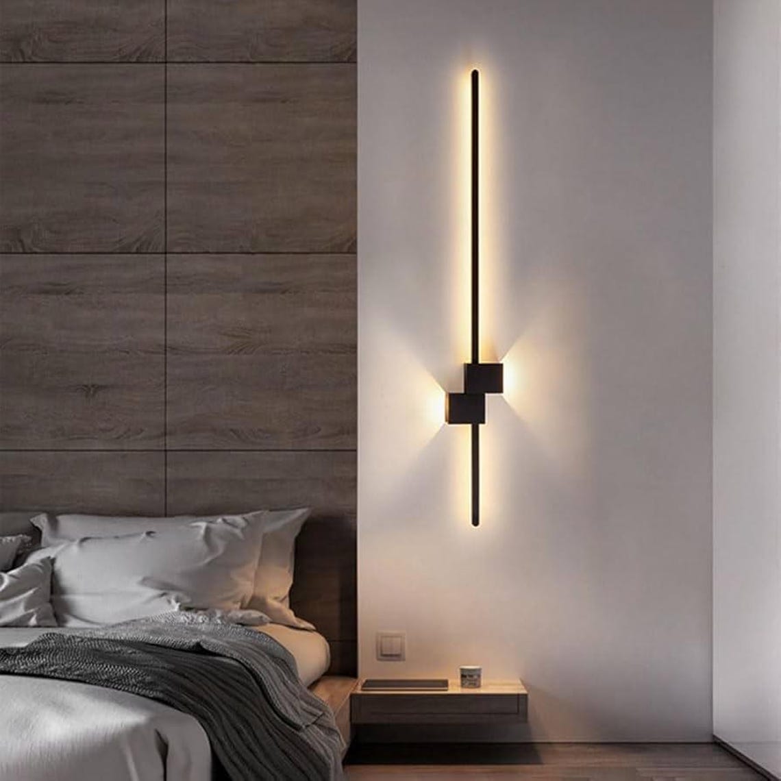 Dimmable Modern Wall Lamp, LED Wall Lights up and Down - Etsy