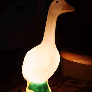 Retro Blow Mold Goose Lamp - Etsy