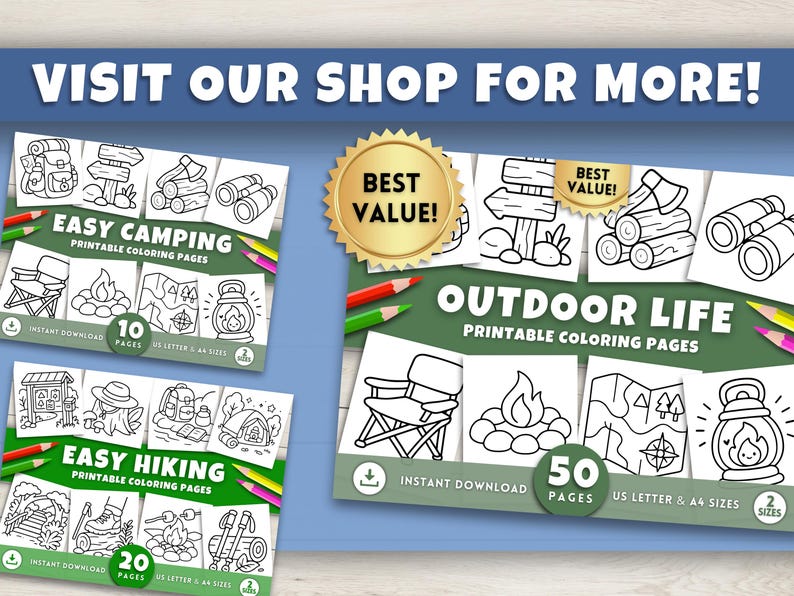 Fishing Coloring Pages for Kids, Toddlers & Adults, Outdoor Adventure ...