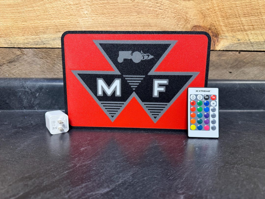 Massey Ferguson Light up Sign - Etsy