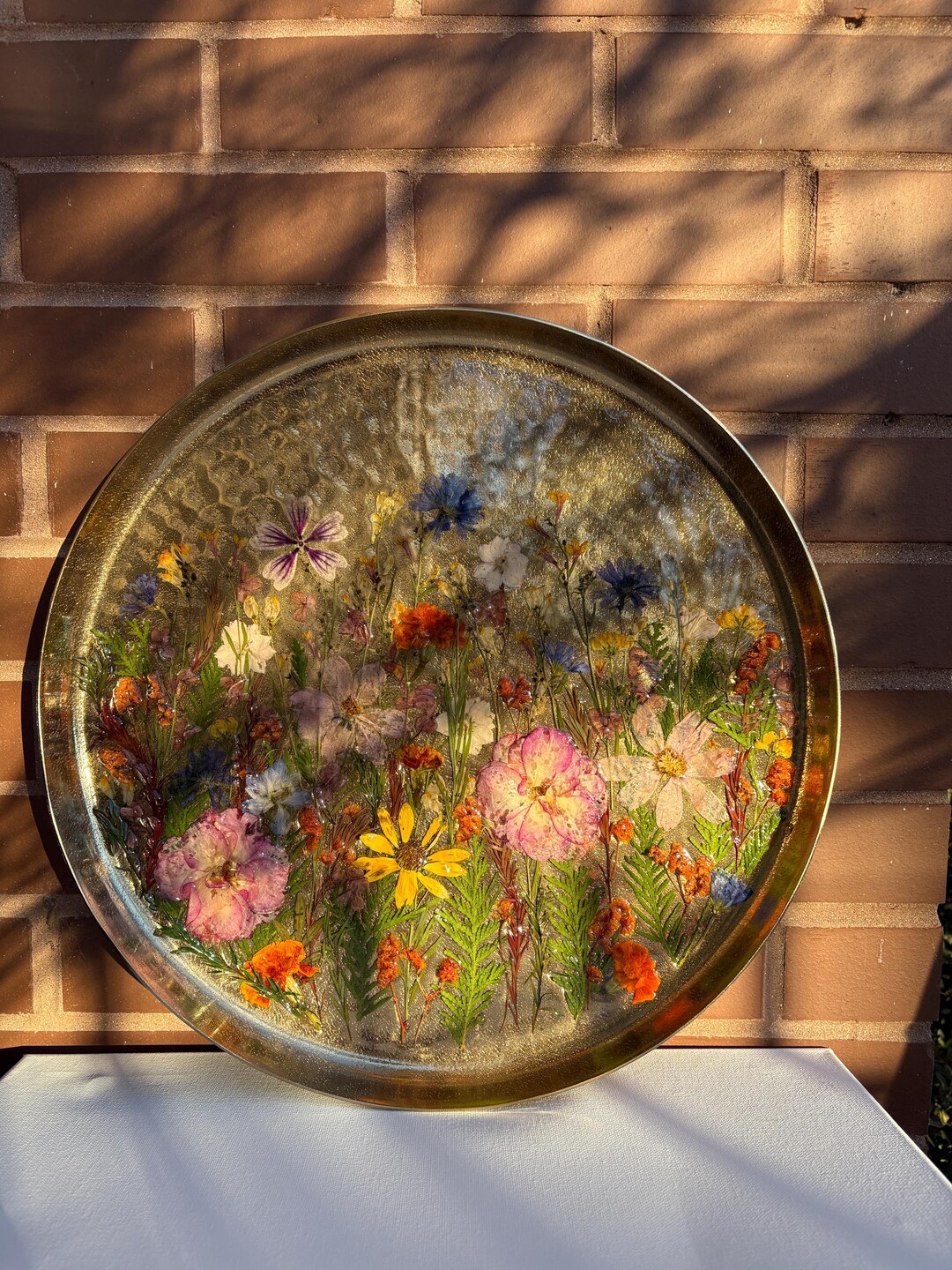Creating Stunning Art With Dried Flowers and Resin - Etsy