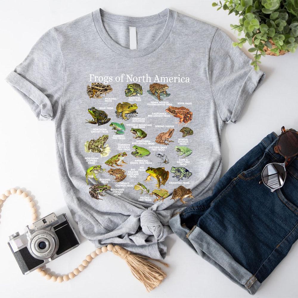 Vintage 90s North American Frogs PNG Retro Toad & Frog Y2K Tee ...
