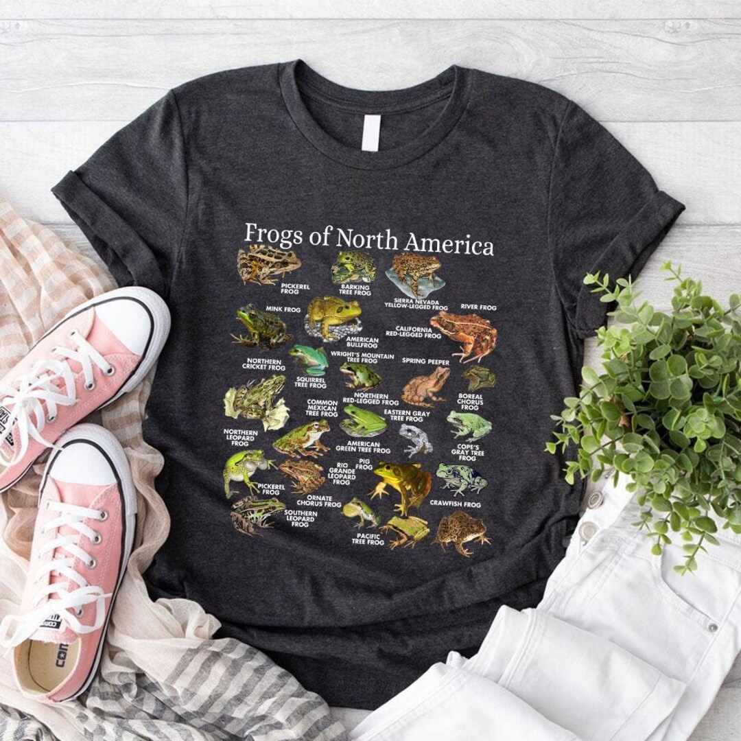 Vintage 90s North American Frogs PNG Retro Toad & Frog Y2K Tee ...