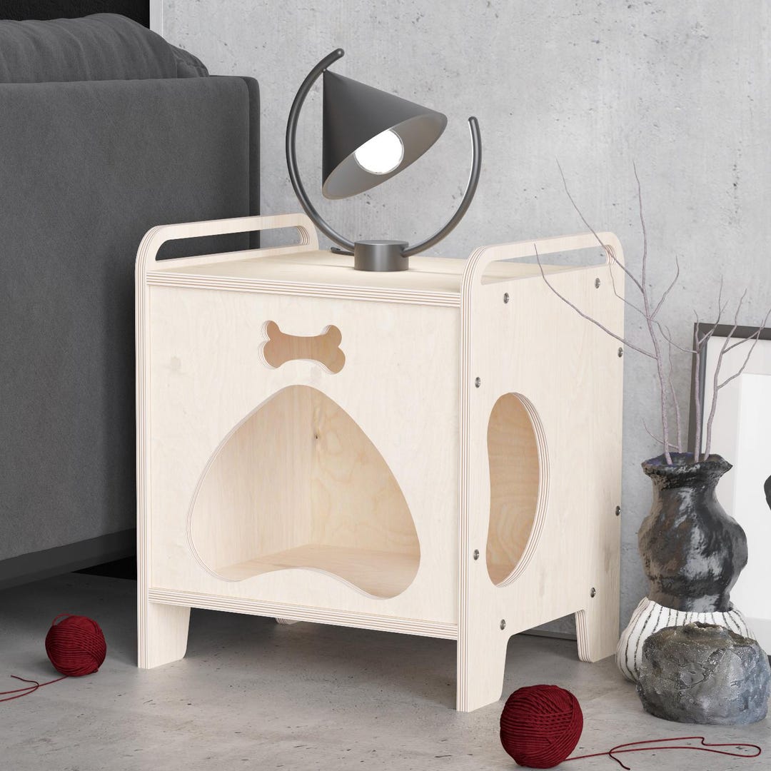 BH Woof Pet House / Oak / Max 50 Kg - Etsy