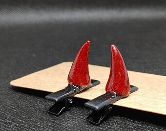 Glitter Devil Horns - Etsy