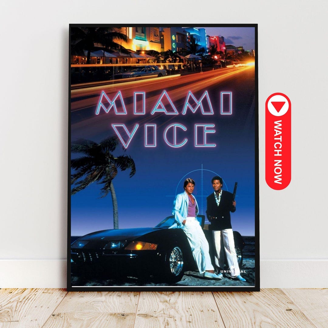Miami Vice Complete Series 19841990 All Seasons Digital Collection HD Quality - Etsy