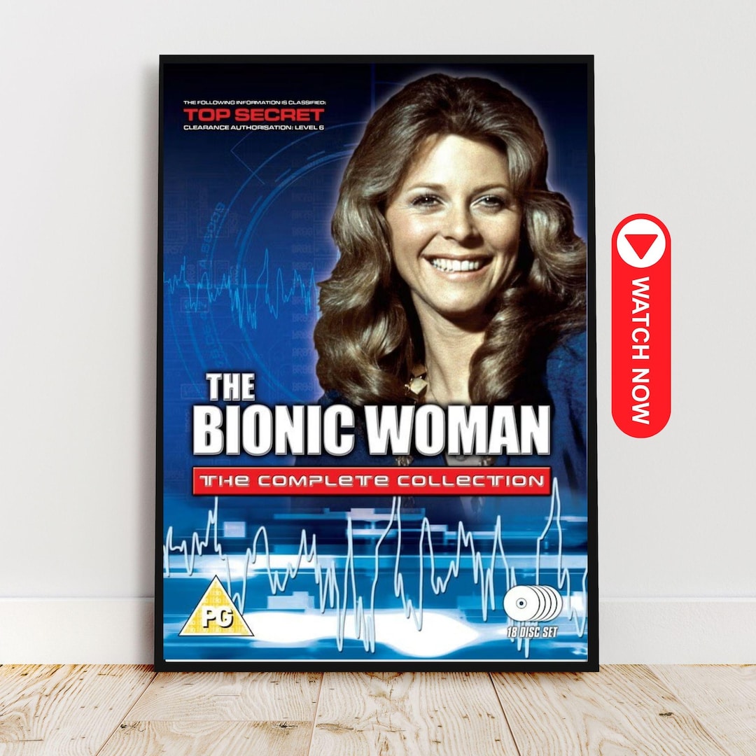 The Bionic Woman Complete Series - 1976–1978 - All Seasons - Digital Collection - DVD Quality - Etsy