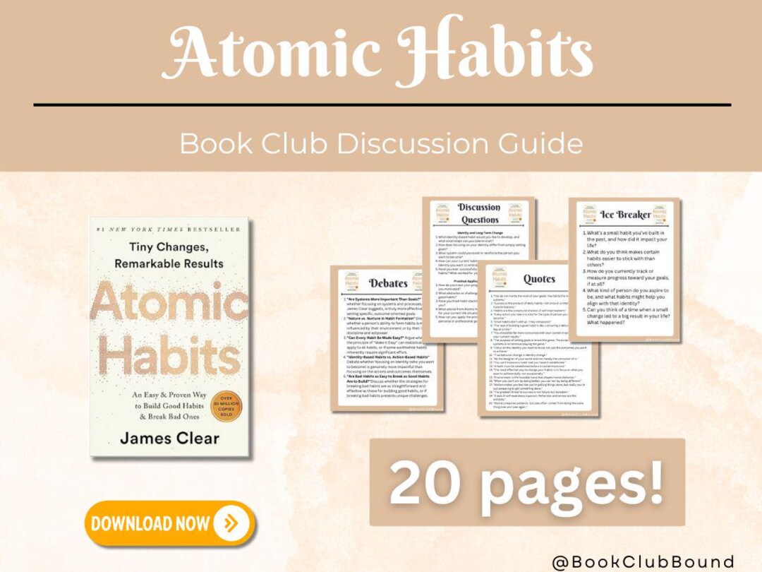 Atomic Habits Book Club Guide: A Deep Dive Into James Clear's ...