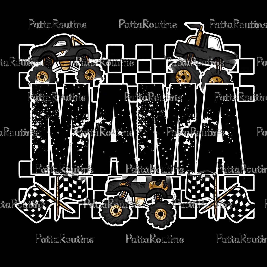 Monster Truck Mom Png, Monster Truck Mama Png, Mama Truck Png, Monster ...