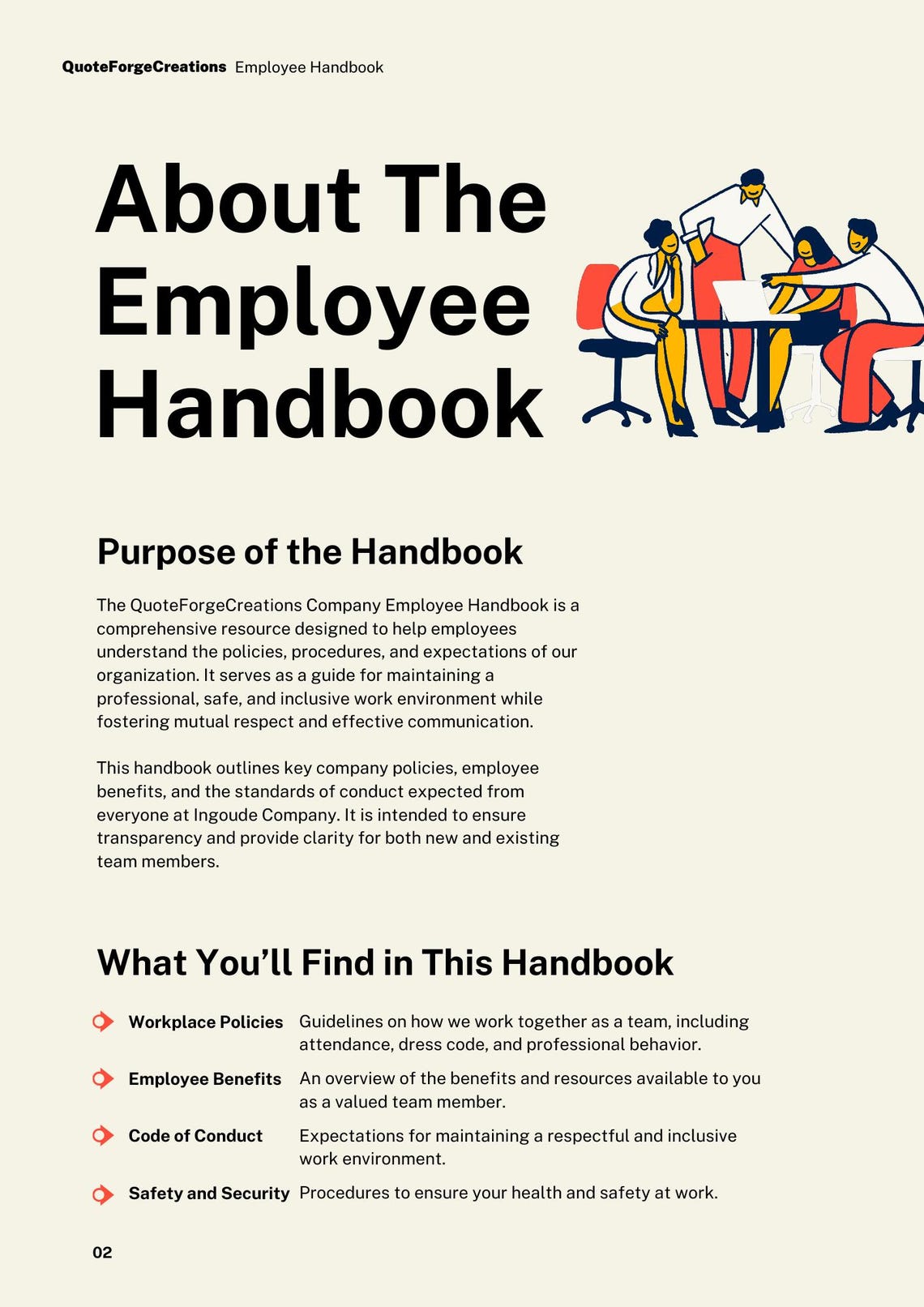 Comprehensive Employee Handbook Template: Policies, Procedures & Best ...