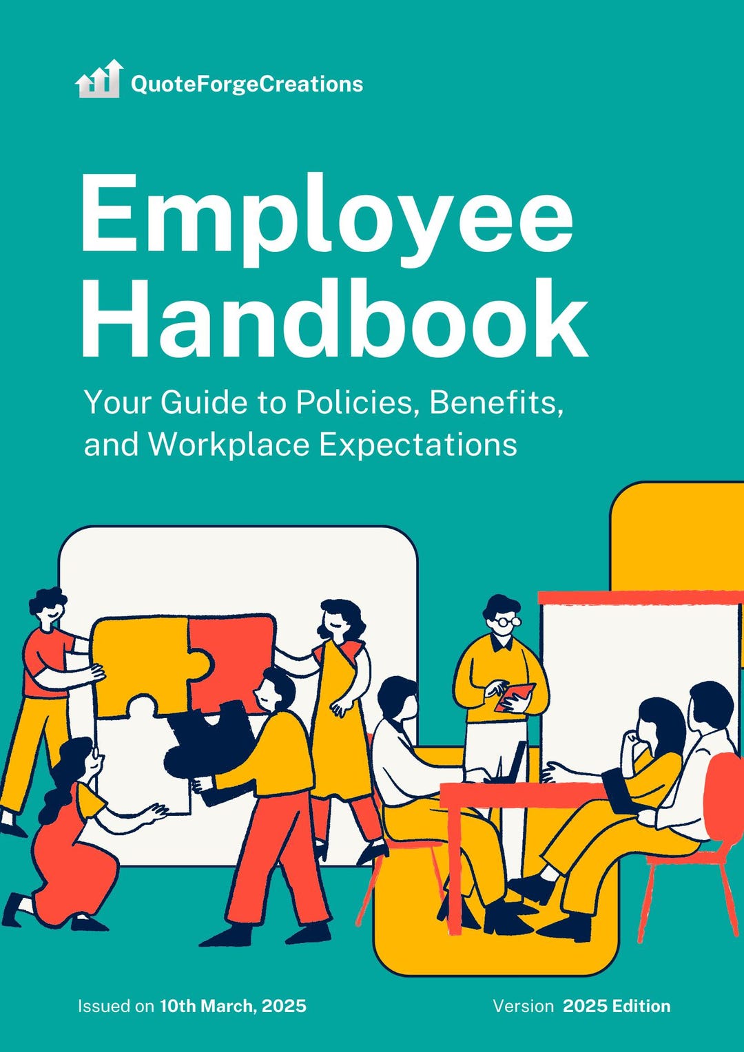 Comprehensive Employee Handbook Template: Policies, Procedures & Best ...