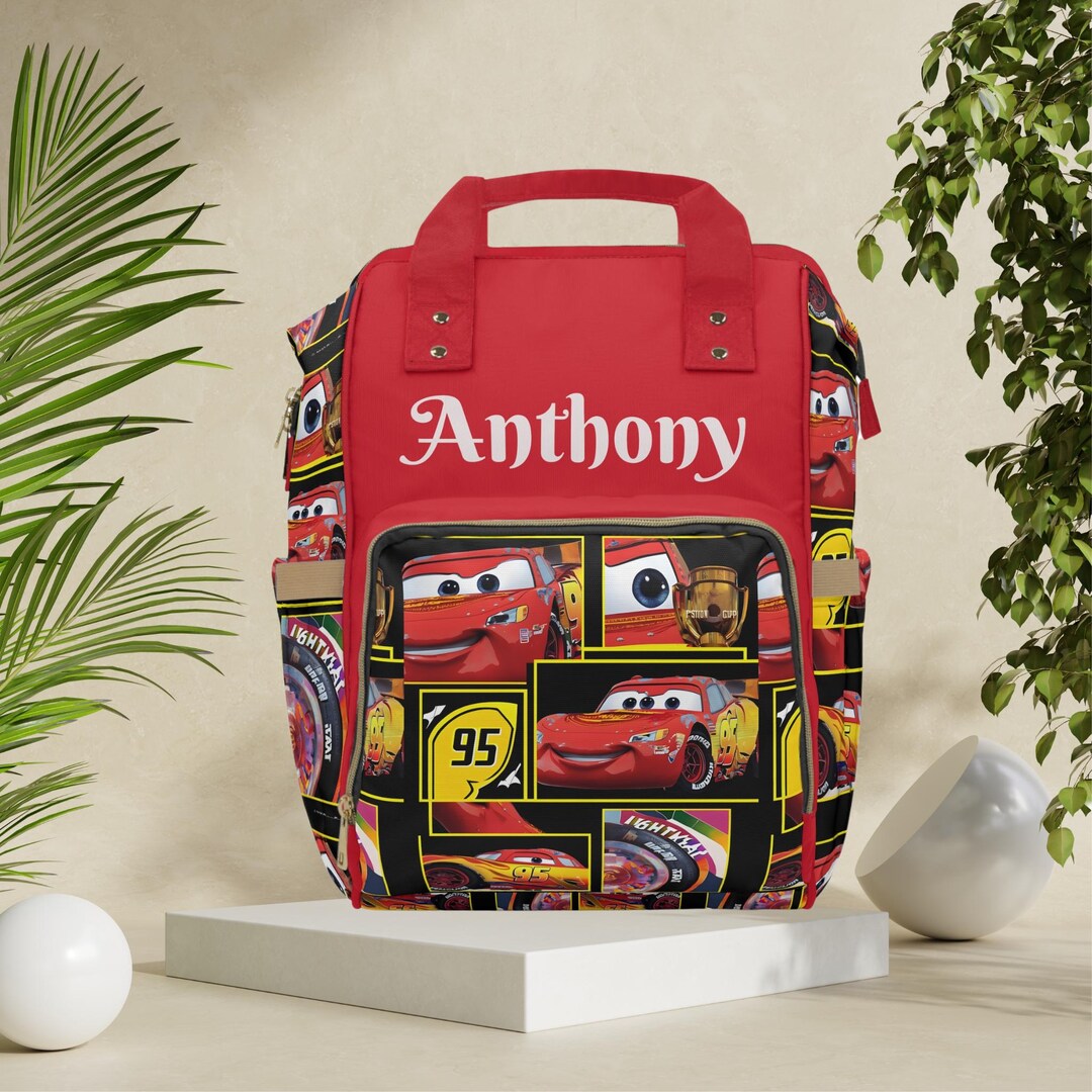 Cars Diaper Bag,lightning Mcqueen,cars Backpack,backpack,disney,pixar ...