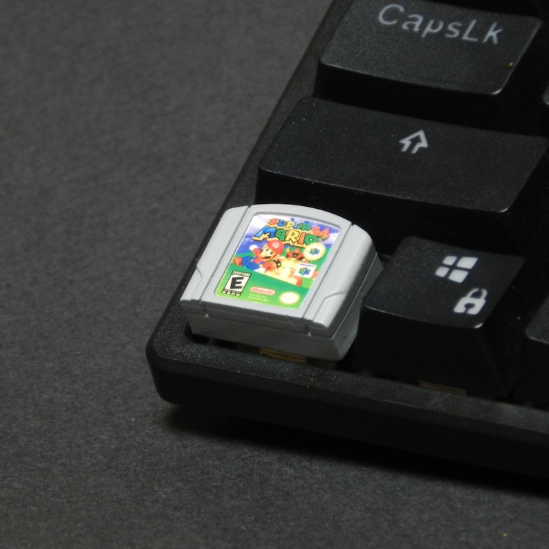 Mario 64 Artisan Keycaps for Mechanical Keyboards - Etsy
