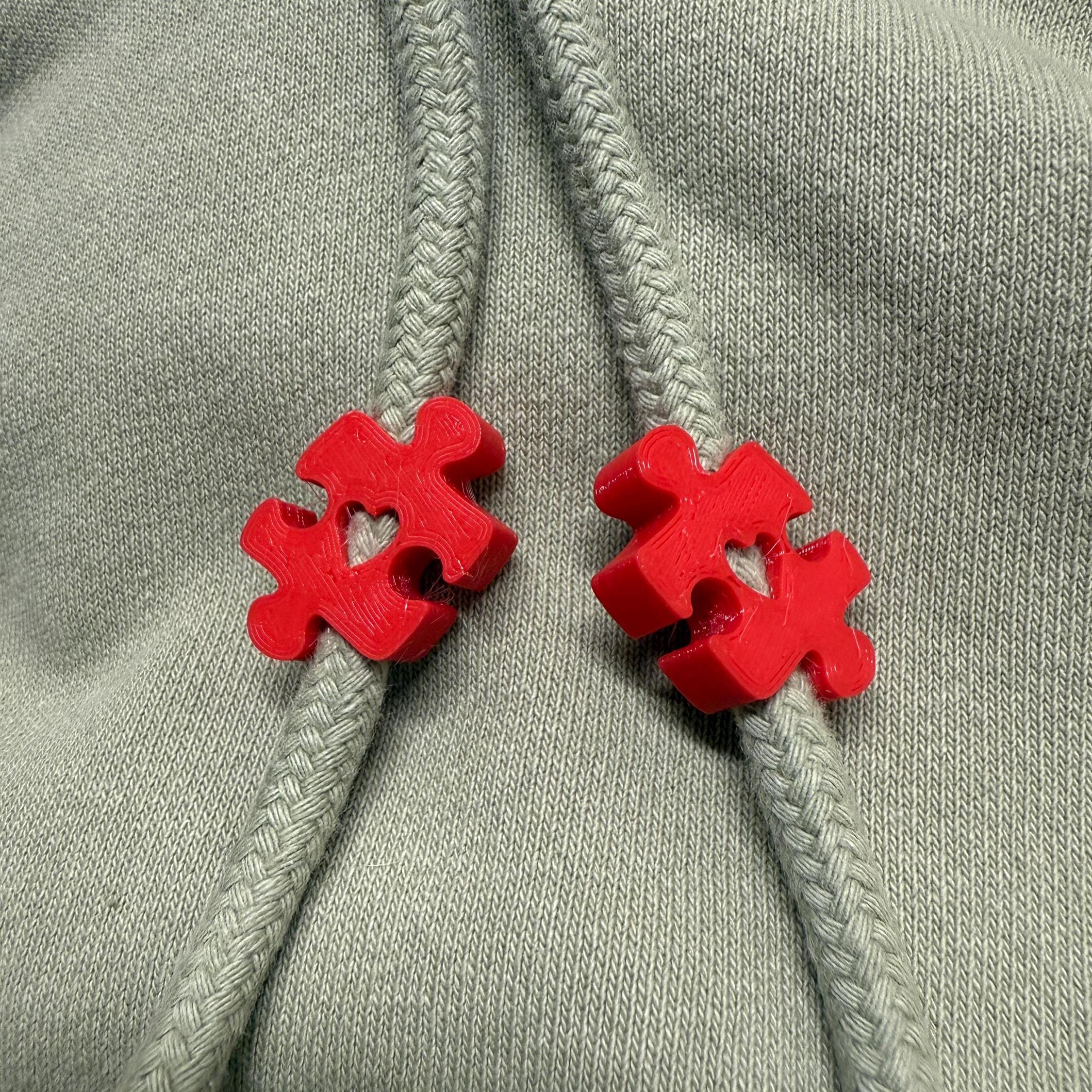 Autism Puzzle Hoodie Drawstring Beads STL File for 3D Print AND Gcode for FDM Machines - Etsy